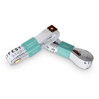 China Foldable Flexible Tape Measure 80 Inches 2 Meters White Fiberglass Tailor Measuring Tape for sale
