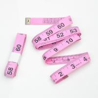 China Wintape 60 Inch Pink Fiberglass Measuring Tape Metric and Imperial Sewing Ruler for sale