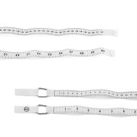China 60 Inch PVC Fiberglass Tape Measure Sewing with Metal Clip 150cm for sale