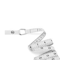 China 60 Inch PVC Fiberglass Tape Measure Sewing with Metal Clip 150cm for sale
