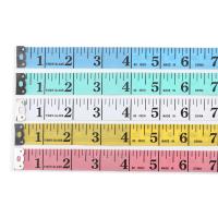 China Flexible Plastic Tape Measure 60 Inch 150 cm for Tailors Sewing Body Measuring Tool for sale