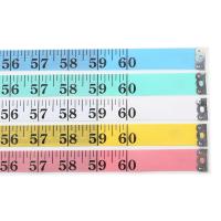 China Flexible Plastic Tape Measure 60 Inch 150 cm for Tailors Sewing Body Measuring Tool for sale