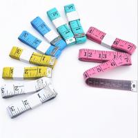 China Flexible Plastic Tape Measure 60 Inch 150 cm for Tailors Sewing Body Measuring Tool for sale