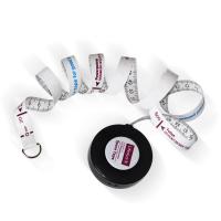 China 60 Inch 150cm Plastic Retractable Tape Measure with Full Color Print OEM Custom for sale