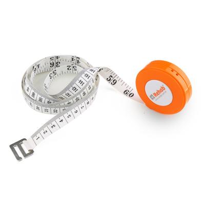 China Retractable Soft Ruler Tape Measure 60 Inch 150cm Portable Sewing Cloth for sale