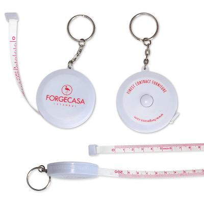 China Wintape 79 Inch 2 Meter Retractable Measuring Tape Keychain Soft PVC Fiberglass Auto Lock Body Measure Tape for sale