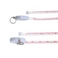 China Wintape 79 Inch 2 Meter Retractable Measuring Tape Keychain Soft PVC Fiberglass Auto Lock Body Measure Tape for sale