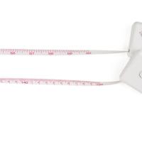 China Wintape 1.5m Retractable Square Measuring Tape Key Ring Sewing Body Measure 60 Inch Dual Sided for sale