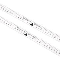 China Plastic Mid Upper Arm Circumference Measuring Tape for Pediatric Clinic for sale