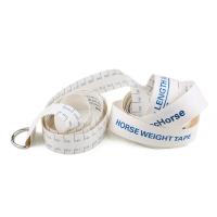 China Wintape PVC Fiberglass Horse Weight Measuring Tape 2.5M Metric Centimeter Kilogram Equine Measure for sale