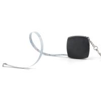 China 2 Meter 6ft Personalised Sewing Tape Measure Dual Scale Mini Keychain Tape for sale