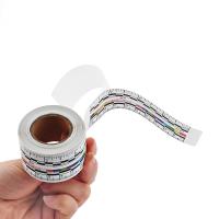 China Self Adhesive Medical Paper Wound Measuring Tape 10cm 4inch for Nurse Patients for sale