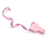 China Wintape Pink Retractable Body Measuring Tape 1.5m 60inch PVC Fiberglass for Weight Loss Fitness for sale