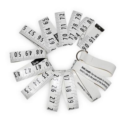 China 91 Inch Horse Weight Measuring Tape for Girth Circumference 1500 lbs PVC Fiberglass for sale