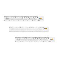 China Disposable Paper Wound Measuring Ruler 18cm 7inch for Pressure Sores Wound Measurement for sale