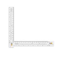 China Disposable Paper Wound Measuring Ruler 18cm 7inch for Pressure Sores Wound Measurement for sale