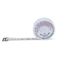 China 150cm Retractable BMI Body Mass Index Tape Measure for Body Fitness Weight Loss Measurement for sale