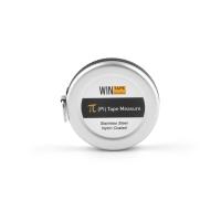 China Tree Forestry Pipe Circumference Measuring Tape 2m With Stainless Steel Case Metal Blade for sale