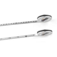 China Tree Forestry Pipe Circumference Measuring Tape 2m With Stainless Steel Case Metal Blade for sale
