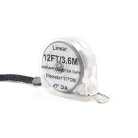 China 12ft 3.6m Outside Diameter Tape Measure Imperial Metric For Cylindrical Objects for sale