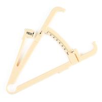 China Metric Body Fat Caliper with Skinfold Measurement Chart for Fitness Testing 16.8cm for sale