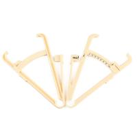 China Metric Body Fat Caliper with Skinfold Measurement Chart for Fitness Testing 16.8cm for sale