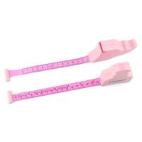 China Retractable Body Tape Measure 150cm 60inch Double Scale for Waist Circumference Measurement for sale