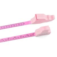 China Retractable Body Tape Measure 150cm 60inch Double Scale for Waist Circumference Measurement for sale
