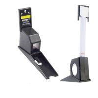China 2m White Black Wall Mounted Height Measuring Tape Retractable For Kid Adult for sale