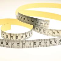 China Wintape 150cm Metric Adhesive Workbench Ruler Paper Tape Measure for Boat Fish Measuring for sale