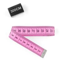 China Wintape 3m Pink Soft Vinyl Measuring Tape Dual Scale 120inch Body Measurement Sewing for sale