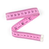 China Wintape 3m Pink Soft Vinyl Measuring Tape Dual Scale 120inch Body Measurement Sewing for sale