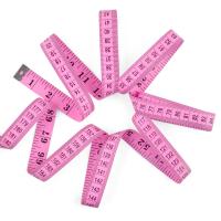 China Wintape 3m Pink Soft Vinyl Measuring Tape Dual Scale 120inch Body Measurement Sewing for sale