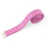 China Wintape 3m Pink Soft Vinyl Measuring Tape Dual Scale 120inch Body Measurement Sewing for sale