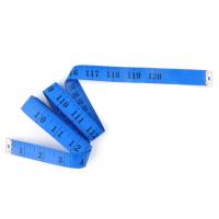 China Soft Flexible 120 Inch Measuring Tape Blue Body Weight Loss Cloth Tape Measure 300cm for sale