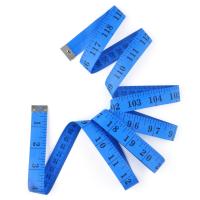 China Soft Flexible 120 Inch Measuring Tape Blue Body Weight Loss Cloth Tape Measure 300cm for sale