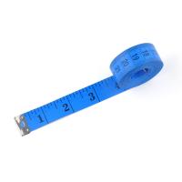 China Soft Flexible 120 Inch Measuring Tape Blue Body Weight Loss Cloth Tape Measure 300cm for sale