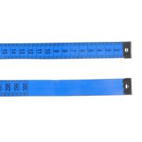 China Soft Flexible 120 Inch Measuring Tape Blue Body Weight Loss Cloth Tape Measure 300cm for sale