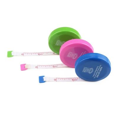 China Wintape Pocket Size 1.5m 60 Inches Cloth Sewing Measuring Tape with PVC Fiberglass for sale