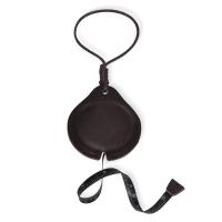 China PU Leather Retractable Tape Measure 150cm 60inch Dual Sided cm and inch for Sewing Handicraft for sale