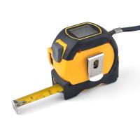 China Wintape 3 in 1 Digital Laser Tape Measure 40m with Cross Line Laser and 5m Steel Tape for sale
