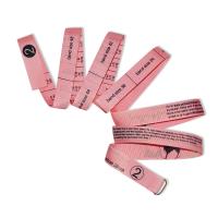 China Custom Fabric Tape Measure 62 Inch x 0.75 Inch for Bra Band and Cup Size Fitting for sale