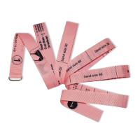 China Custom Fabric Tape Measure 62 Inch x 0.75 Inch for Bra Band and Cup Size Fitting for sale