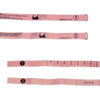 China Custom Fabric Tape Measure 62 Inch x 0.75 Inch for Bra Band and Cup Size Fitting for sale
