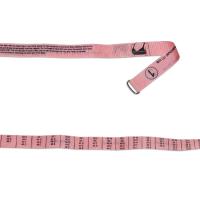 China Custom Fabric Tape Measure 62 Inch x 0.75 Inch for Bra Band and Cup Size Fitting for sale