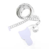 China White Case Body Tape Measure 80 Inches 2 Meters Dual Scale for Waist Arm Leg Measurement for sale