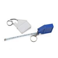 China 1m 2m Steel Tape Measure House Shaped Compact Size With Keychain for sale