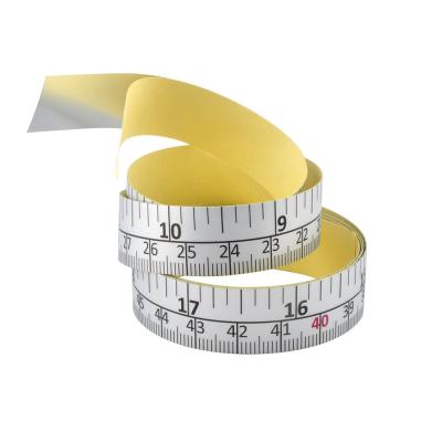 China 100cm 40 Inches Adhesive Backed Tape Measure Right to Left for Boat Worktable for sale