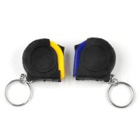 China 1m 3ft Mini Steel Tape Measure Retractable With Rubber Cover for sale