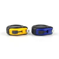 China 1m 3ft Mini Steel Tape Measure Retractable With Rubber Cover for sale